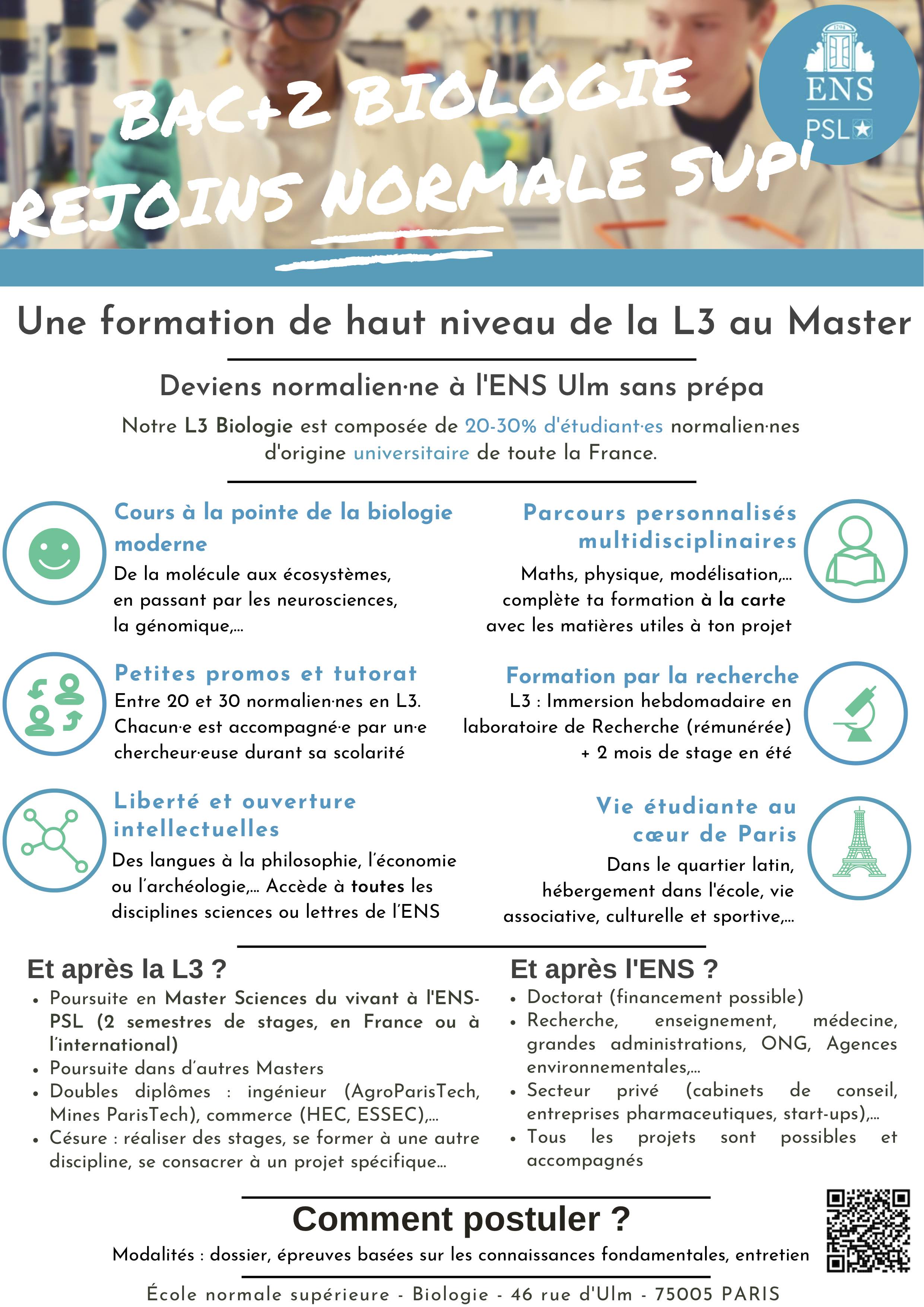 Concours normalien étudiant Sciences - ENS - Enseignement